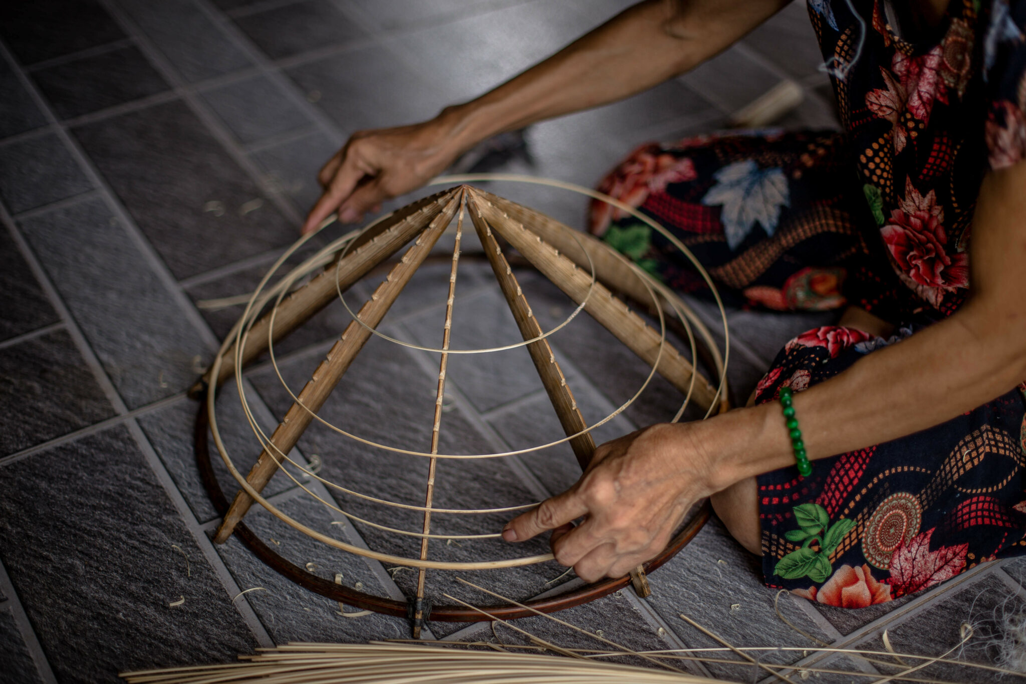 Hats of to Chuong - Making Vietnamese Conical Hats